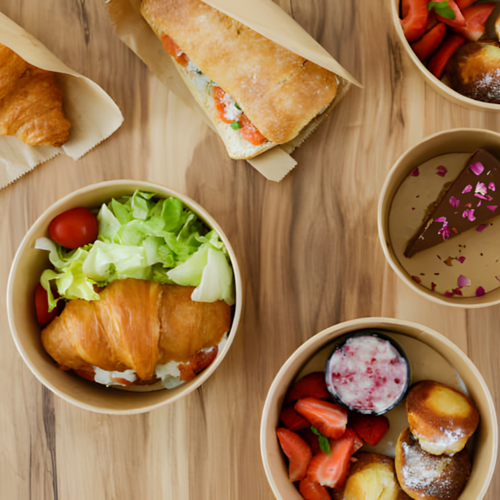 Verpackungen für Food & To-Go Nachhaltig & individuell bedruckt